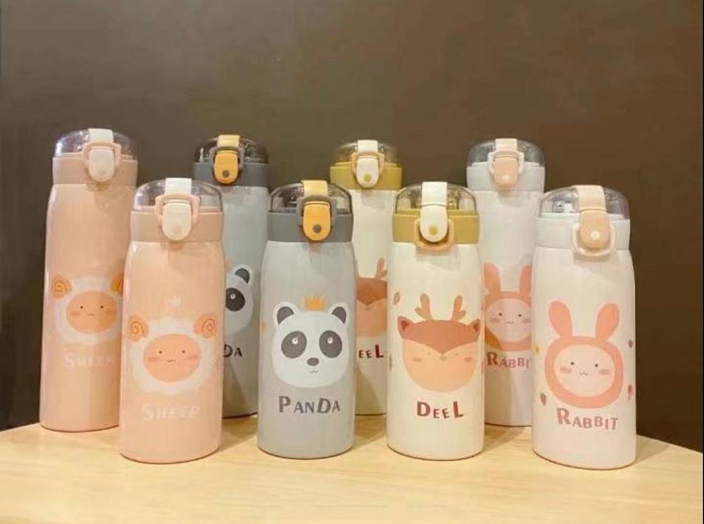 Garrafa quente com canudo 500ML HS0201 | LB Eletrônicos e Acessórios